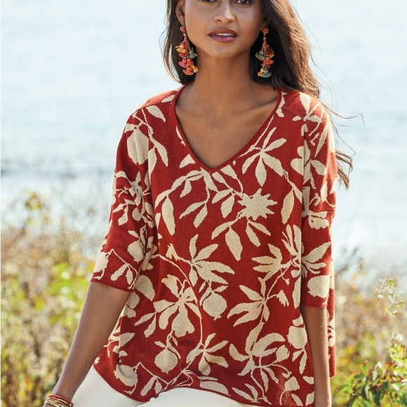Peruvian Connection | Sweaters | Peruvian Connection Shadow Vine Top ...